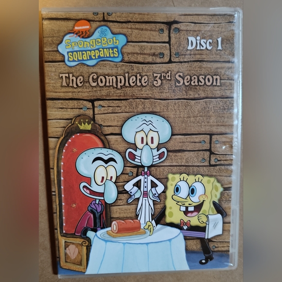 Nickelodeon | Media | Spongebob Squarepants Complete 3rd Season Disc ...